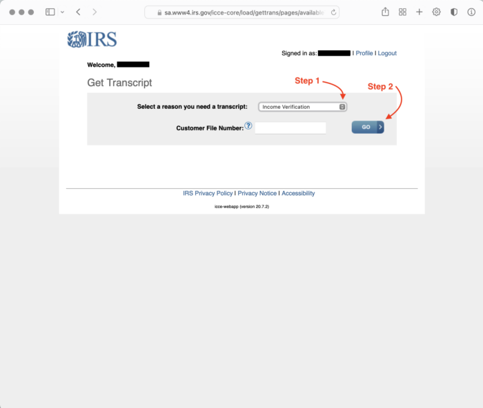 How To Get Copies of Your IRS Transcripts Online • Countless
